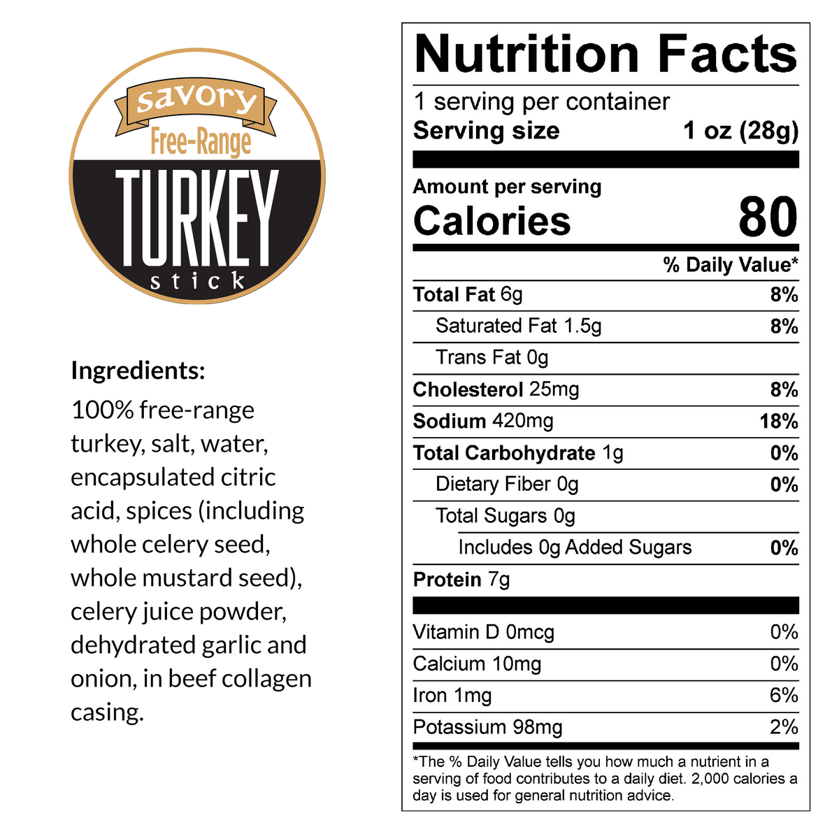 Savory 100% Free-Range Turkey Bites | Sogo Snacks