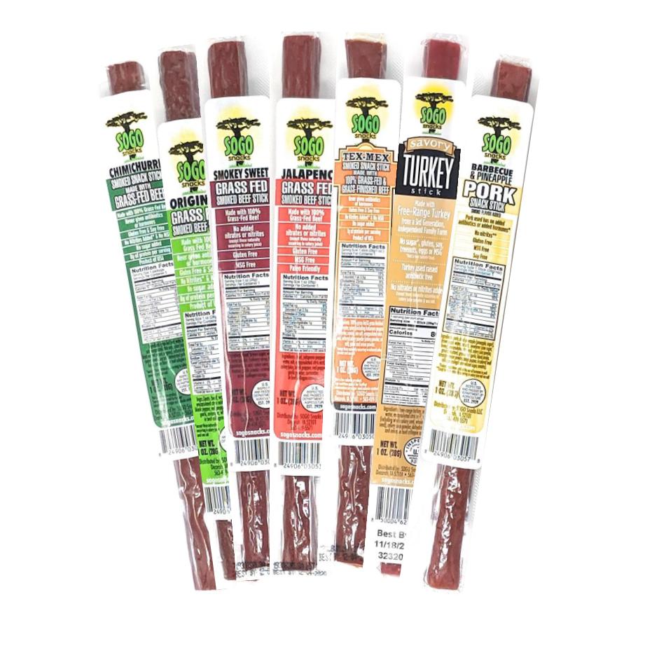Seven Flavor Variety Pack | Sogo Snacks
